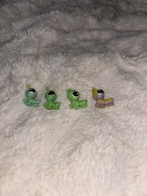 Littlest Pet Shop LPS Cricket Inchworm Caterpillar Lot of 4 Insect Mini ...