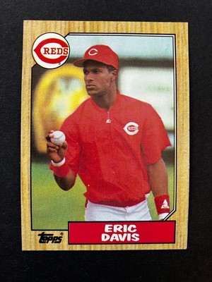 1987 Eric Davis Tops 412 Baseball Card | eBay