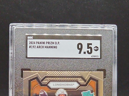 2024 Prizm Draft Picks - Arch Manning RC Rated Rookie #192 - SGC 9.5 | eBay