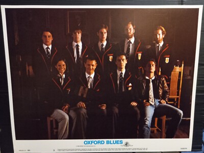 Lobby Card 1984 OXFORD BLUES Rob Lowe Ally Sheedy Cary Elwes class ...