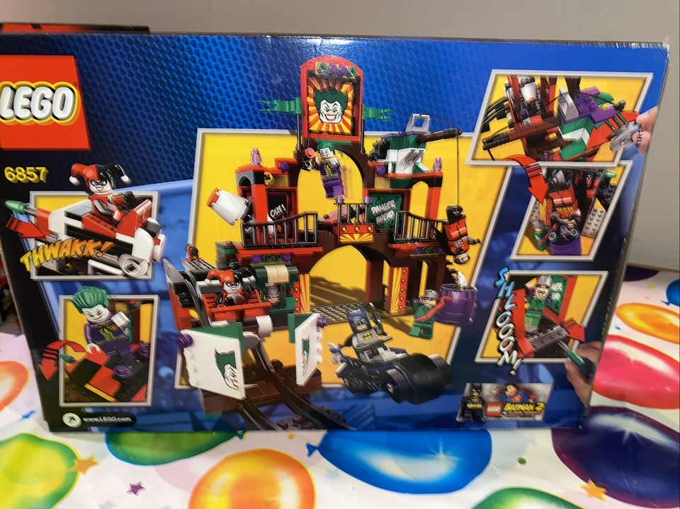 SEALED 6857 LEGO DYNAMIC DUO FUNHOUSE ESCAPE DC Super Heroes Batman ...