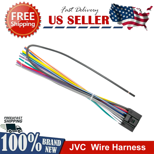 New Wire Harness for JVC KW-V220BT KWV220BT Car Radio Replacement Part ...