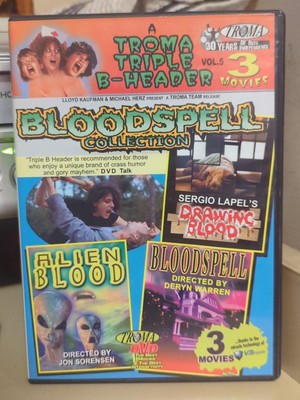 Troma Triple B-Header Vol5 Bloodspell Collection: Drawing Blood, Alien ...