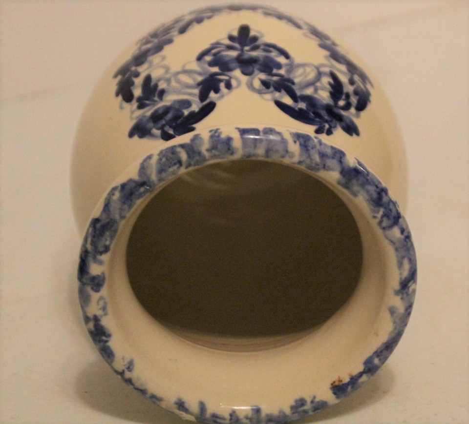 Rare Ellis Prod Pottery Hand Turned Vase/Crock Signed Margert 1994, 6 ...