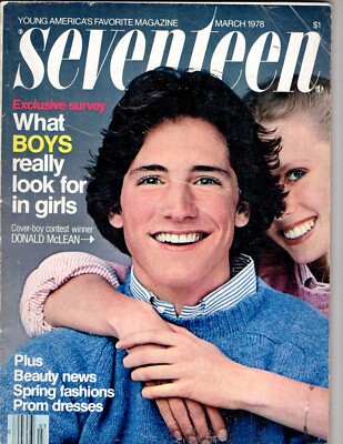 Vintage Seventeen Magazine March 1978 Spring Fashion Retro Ads Prom ...