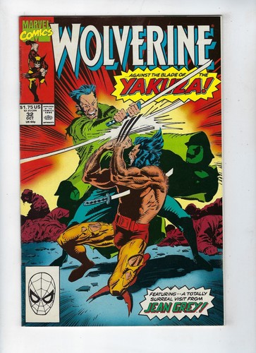 Wolverine # 32 Terminal Trauma Silvestri/Green cover Oct 1990 NM- | eBay UK