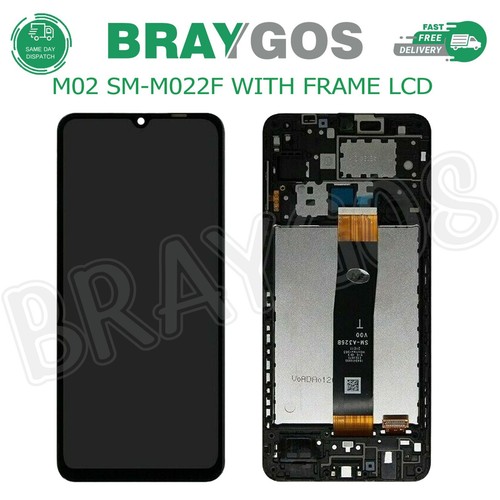 Recambio Para Samsung Galaxy M02 SM-M022F Pantalla Táctil LCD Pantalla ...