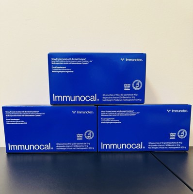 Immunocal Classic Blue Regular Glutathione Precursor, 90 Pouches by ...