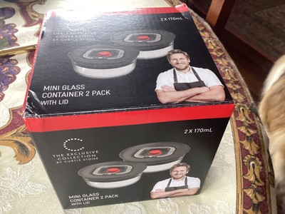 Curtis Stone Glass Cookware Mini Containers 170 Mls Each. | eBay Australia