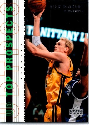 Rick Rickert #23 2003 UD Top Prospects Minnesota Golden Gophers | eBay