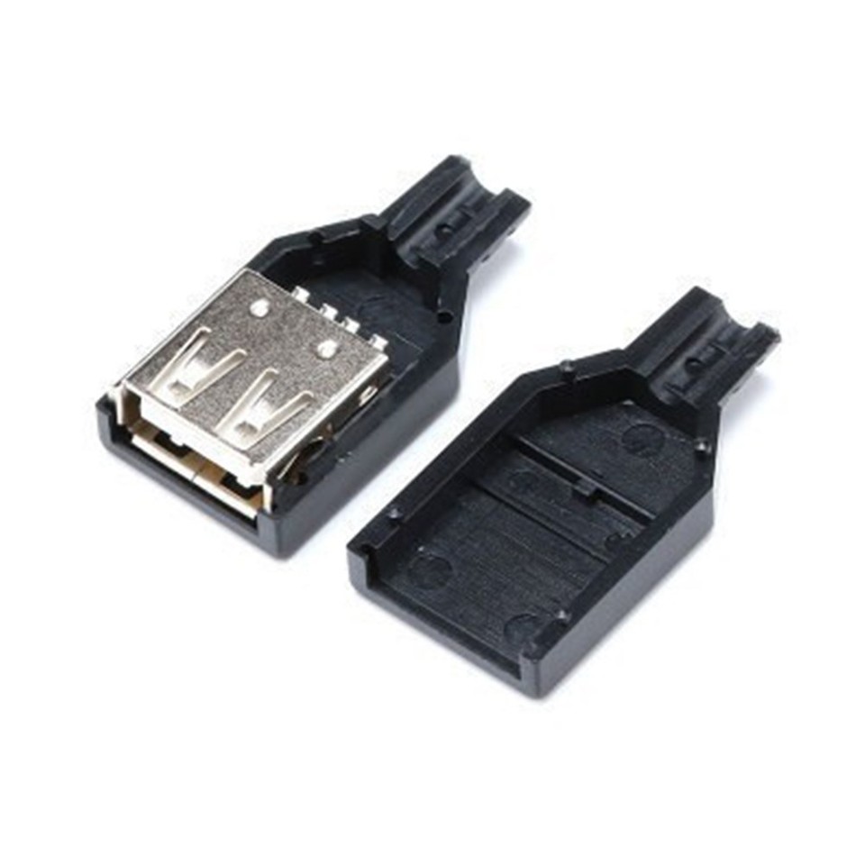Reliable USB Socket Solution A Type 4P 5V Mobile Power Charger Female ...