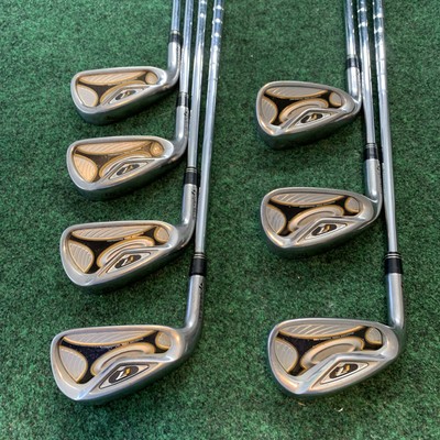 TaylorMade R7 LH Iron Set 4-PW Stiff T-Step90 Steel Left Good Grips ...