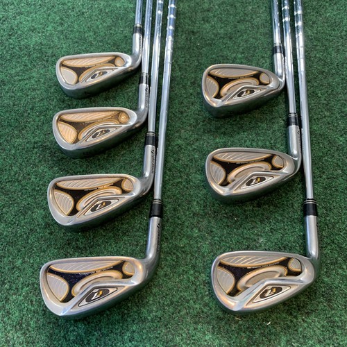 TaylorMade R7 LH Iron Set 4-PW Stiff T-Step90 Steel Left Good Grips ...
