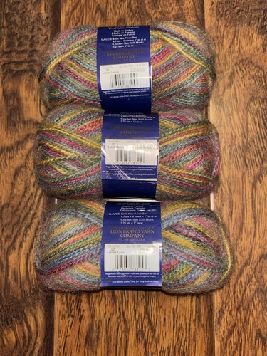 Lion Brand Imagine Yarn, Autumn Leaves, 80% Acrylic And 20% Mohair | eBay