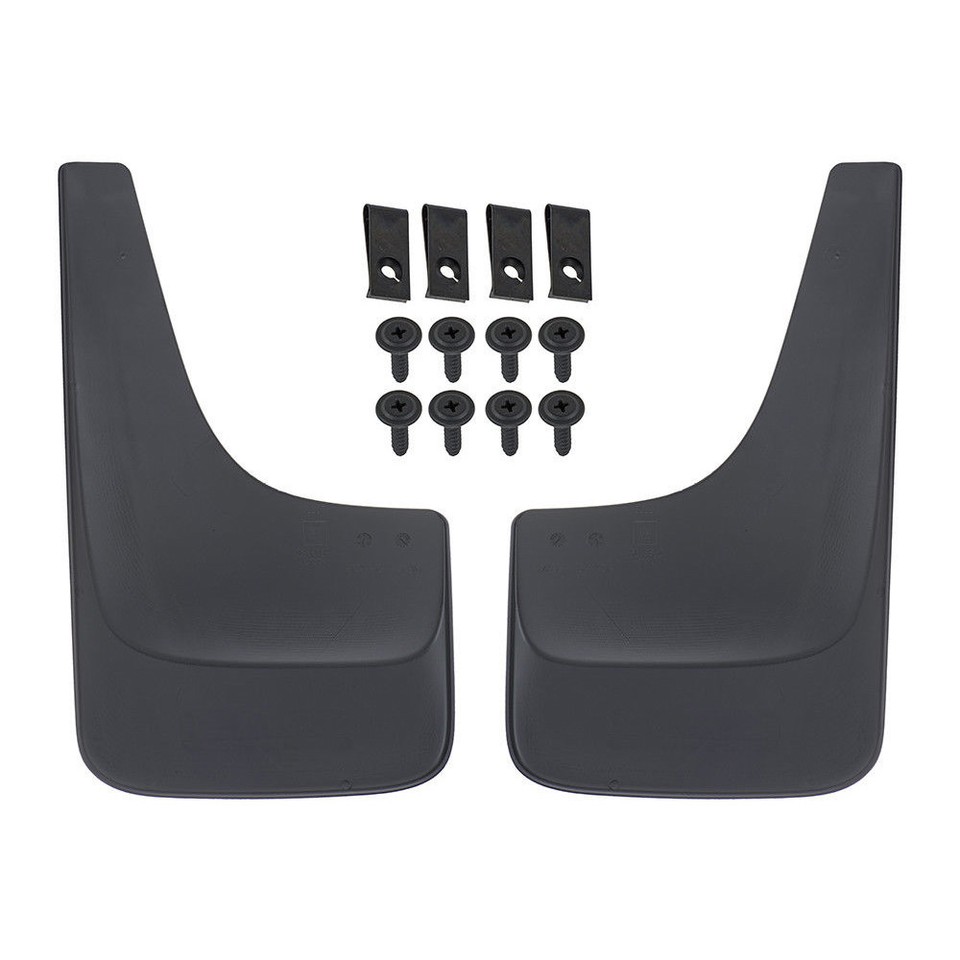 OEM NEW Rear Contoured Splash Guard Mud Flaps Black w/ Logo 95-19 GMC ...