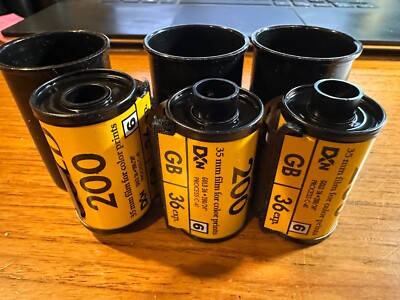 Kodak GOLD Color Negative Film ISO 200 35mm Roll Film 36 Exposures - 3 ...