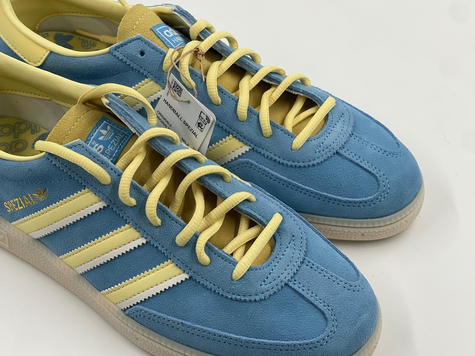 ADIDAS HANDBALL SPEZIAL SHOES IG6276 Semi Blue Burst Almost Yellow ...