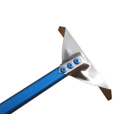 Gi.Metal Stainless Steel Ash Rake with Anodized Aluminum Handle (59 ...