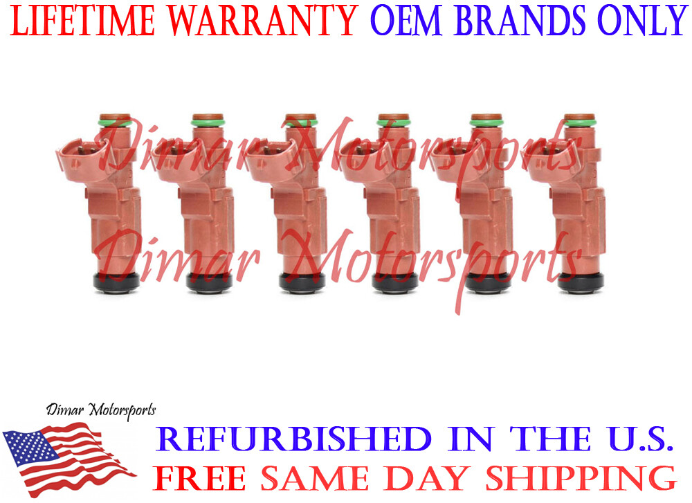 OEM Fuel Injector Set fits 2008 2010 ENDEAVOR 3.8L | eBay