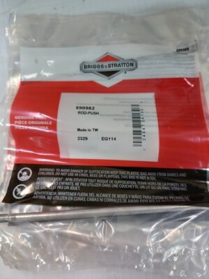 Briggs & Stratton 690982 Push Rod | eBay