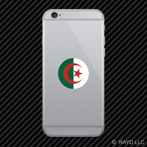 Algerian Air Force Roundel Cell Phone Sticker Mobile Algeria QJJ DZA DZ ...