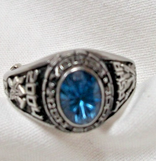 2004 JOSTENS LTM High School Ring Lustrium Blue Stone YOUGH Herminie PA ...