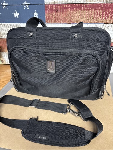 Travelpro Flight Crew 5 Black Tote/Laptop Bag 3602-01 READ | eBay