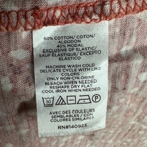 Loft Outlet Speckled Puff Long Sleeve Blouse size Medium Orange | eBay