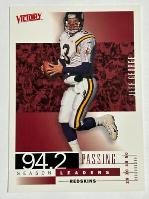 2000 Upper Deck Victory #213 Jeff George Washington Redskins Leaders | eBay