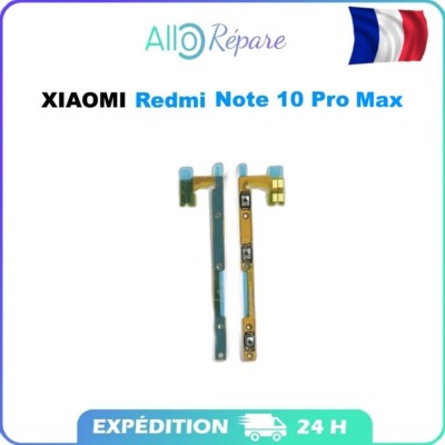 Nappe BOUTON POWER ON/OFF + volume XIAOMI Redmi Note 10 Pro Max ...