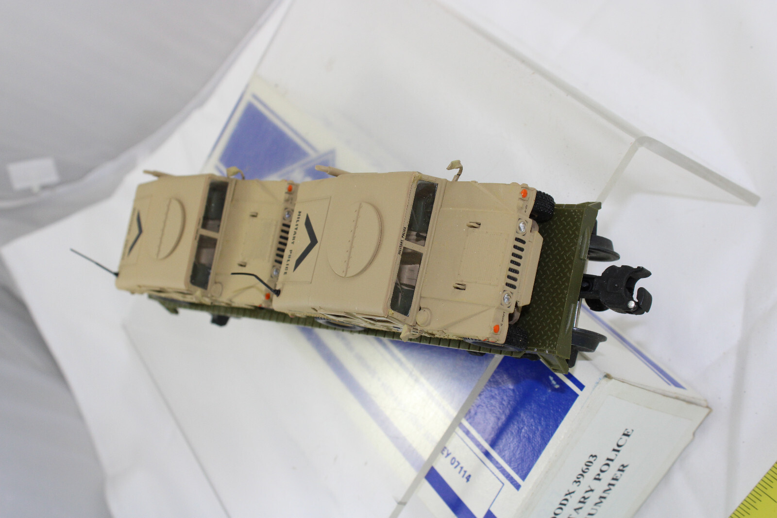 Geller Trains DODX - 39603 - Military Police - Hummer - Lot 2 | eBay