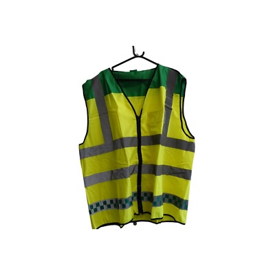 Hi Vis Viz Reflective Vest Paramedic X 2 EMT Medic Waistcoat Ambulance ...