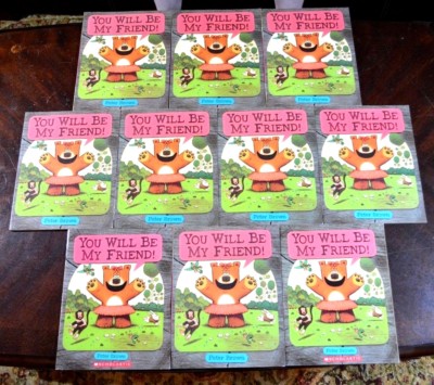 Guided Reading Set of 10 PB You Will Be My Friend Peter Brown teacher ...
