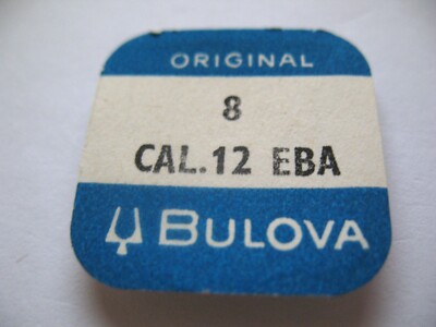 BULOVA 12EBA,12EBACD,12EBAD BUREN 1280,1281,1282 MINUTE WHEEL PART 8 ...