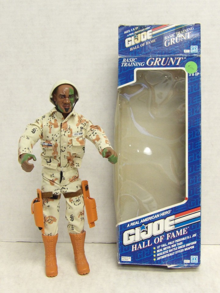 GI Joe 1992 Basic Training Grunt 1:6 Hall of Fame 12" Original Box 080223WT4 | eBay