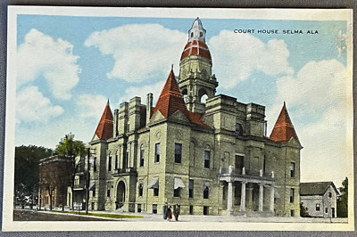 Alabama, AL, Selma, Court House, ca 1920 Postcard | eBay