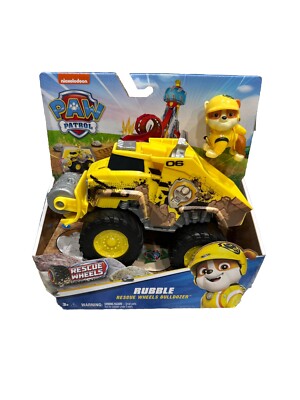Paw Patrol Rubble Rescue Wheels Bulldozer | eBay