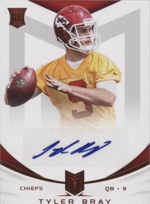 2013 Panini Momentum - Tyler Bray #193 Rookie Signatures /599 (AU, RC ...