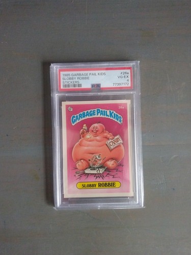 1985 Garbage Pail Kids Slobby Robbie PSA 4 | eBay