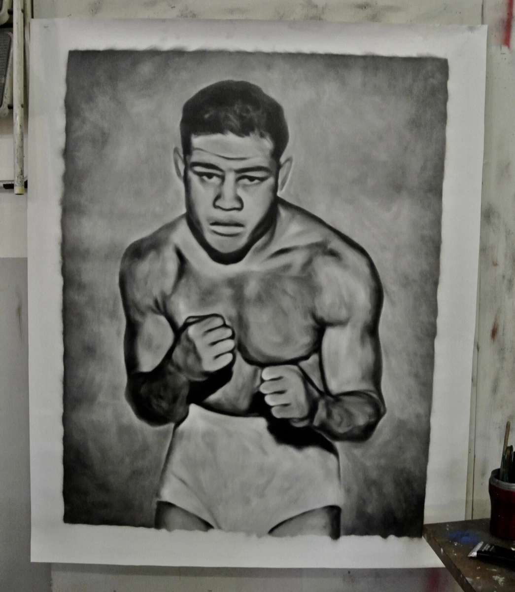 Joe Louis Drawing
