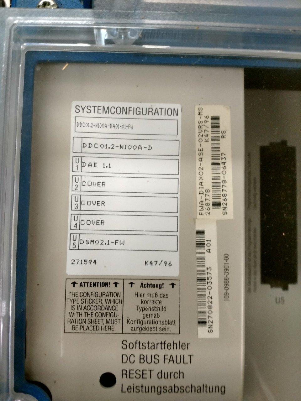 Indramat DDC01.2-N100A-DA01-01-FW Compact Controller | eBay