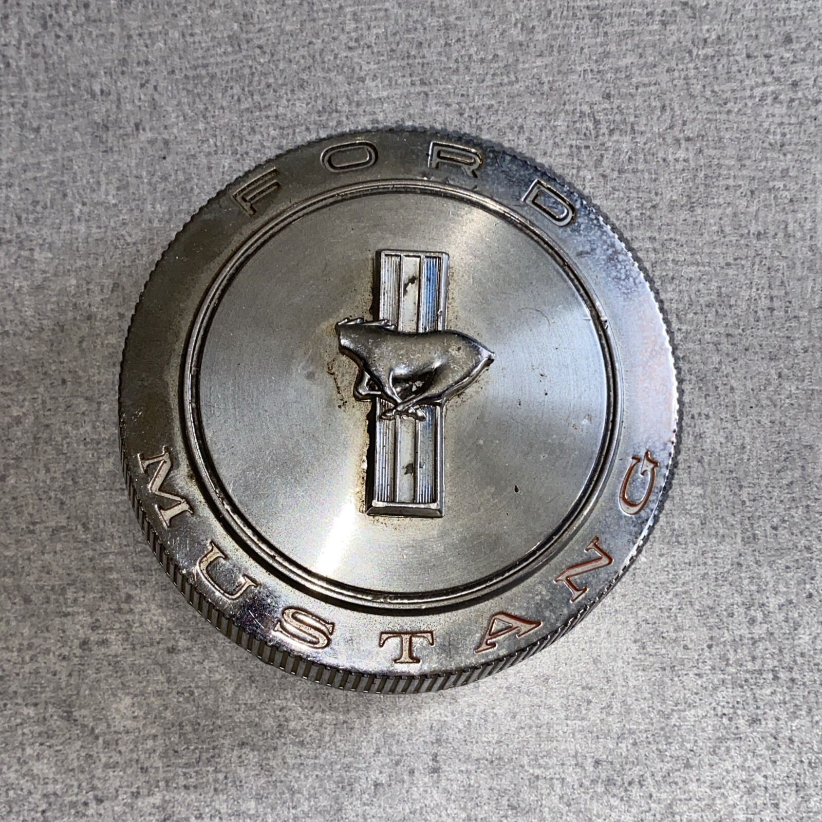 Vintage 1965-1966 Ford Mustang Gas Cap no head no tail OEM | eBay