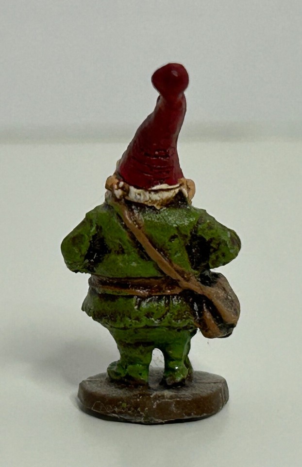 Dollhouse Miniature GNOME Artisan Cast Metal Cold Painted | eBay