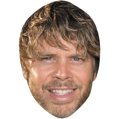 Eric Christian Olsen (Smile) Celebrity Mask, Flat Card Face | eBay