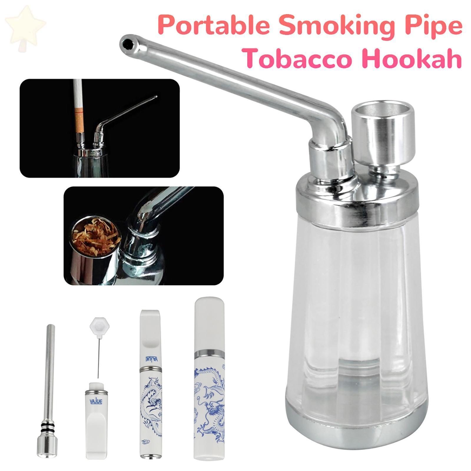 New Portable Mini Small Water Bong Smoking Pipe Tobacco Smoke Hookah ...
