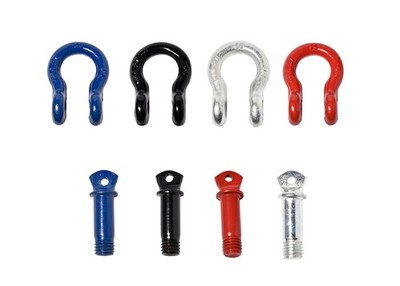 2x 1/2" Bow Shackle D-Ring w Clevis Screw Pin Anchor 2 TON 4400 lbs ...