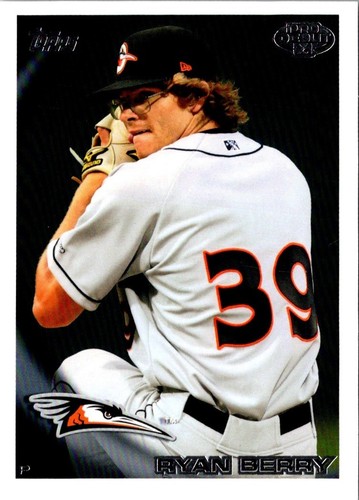 2010 Topps Pro Debut Ryan Berry #432 Delmarva Shorebirds Baseball Card ...