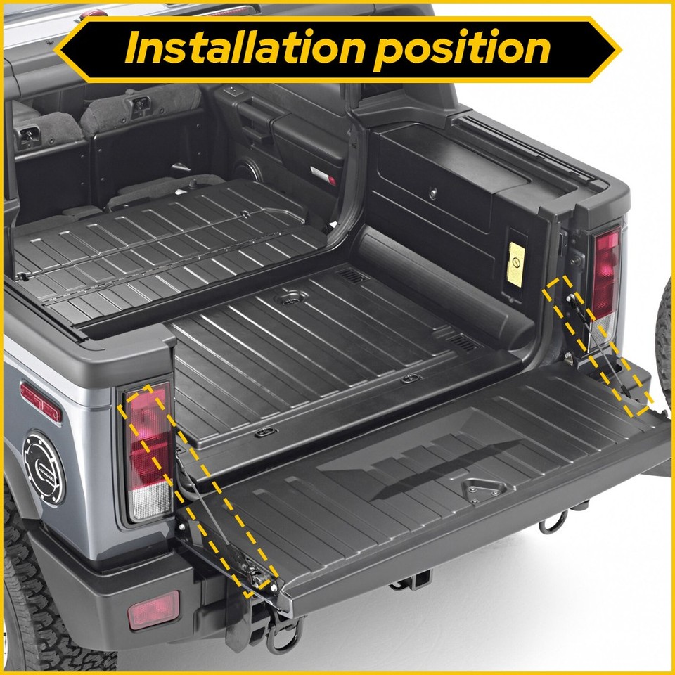 Tailgate Set Cable For 1999-2006 Chevy Silverado 1500 Driver and ...