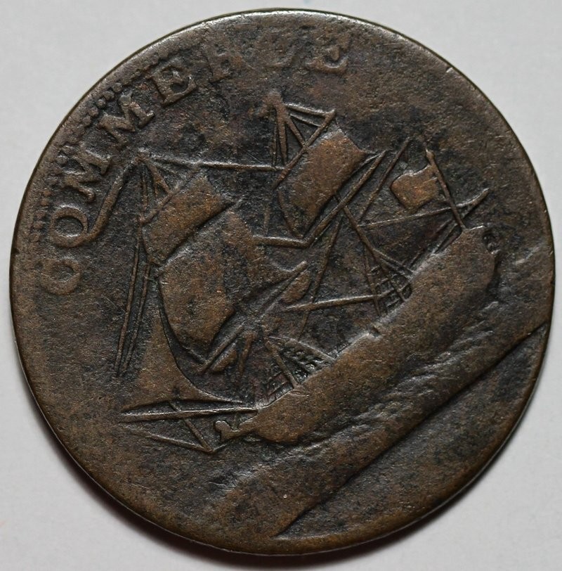 1781 North American Token - Colonial Copper Coin | eBay