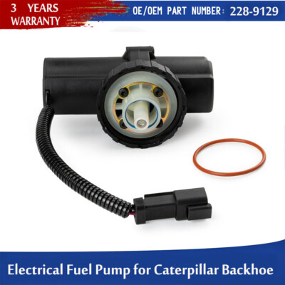 228-9129 Electrical Fuel Pump for Caterpillar Backhoe 414E 416D 416E ...